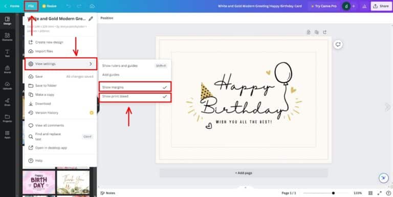 การเตรียมไฟล์งานจากโปรแกรม Canva สำหรับส่งโรงพิมพ์ - Riccoprint โรงพิมพ์ราคาถูก
